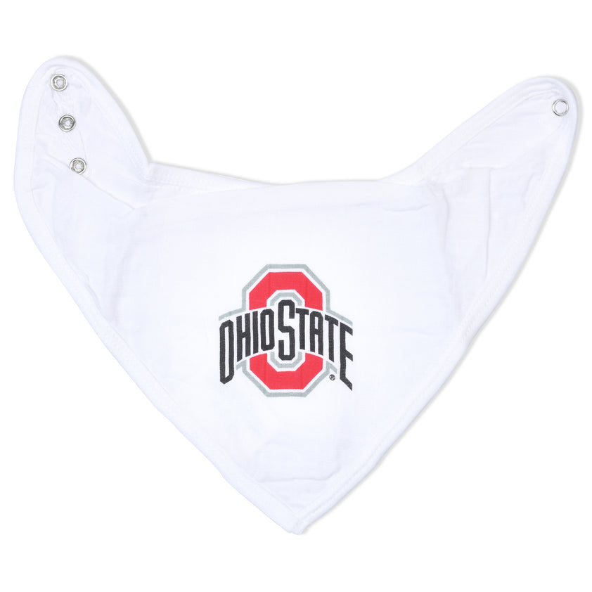 Ohio State University Bandana Bib – Three Little Anchors