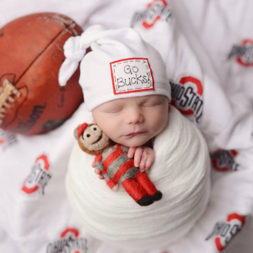 Ohio State Swaddle Blanket | Official Buckeyes Muslin Baby Swaddle ...