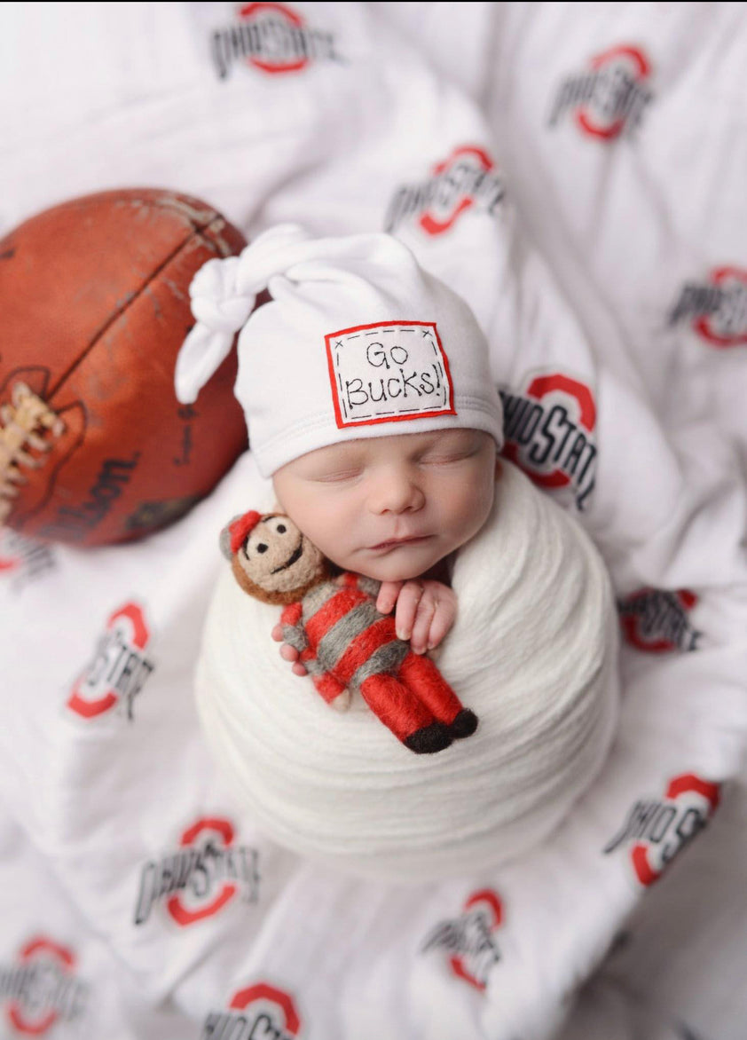 The Ohio State University Swaddle Blanket – Three Little Anchors